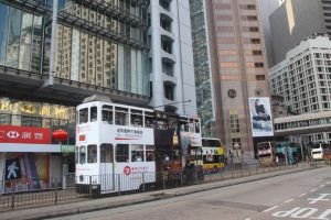 Riding the Ding Ding Tram in Hong Kong - MyTravelGENO